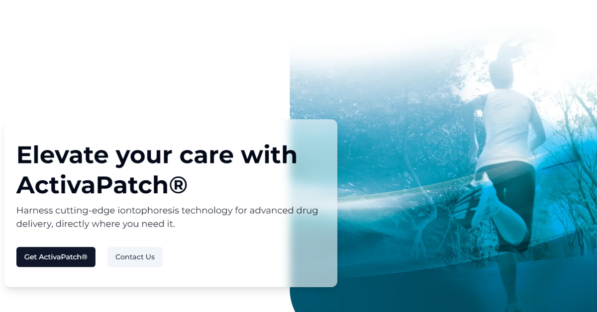 ActivaPatch® | Advanced Iontophoresis Drug Delivery System